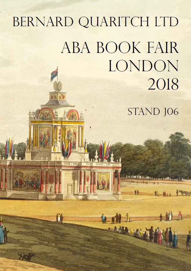 London Rare Book Fair - Bernard Quaritch Ltd - Rare books, manuscripts ...