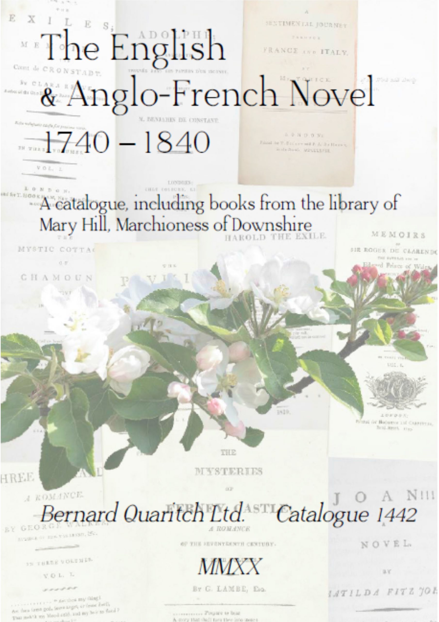 1442 - The English & Anglo-French Novel, 1740-1840 - Bernard Quaritch ...